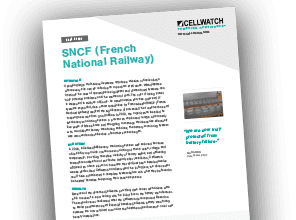 SNCF - French National Railway - Cellwatch